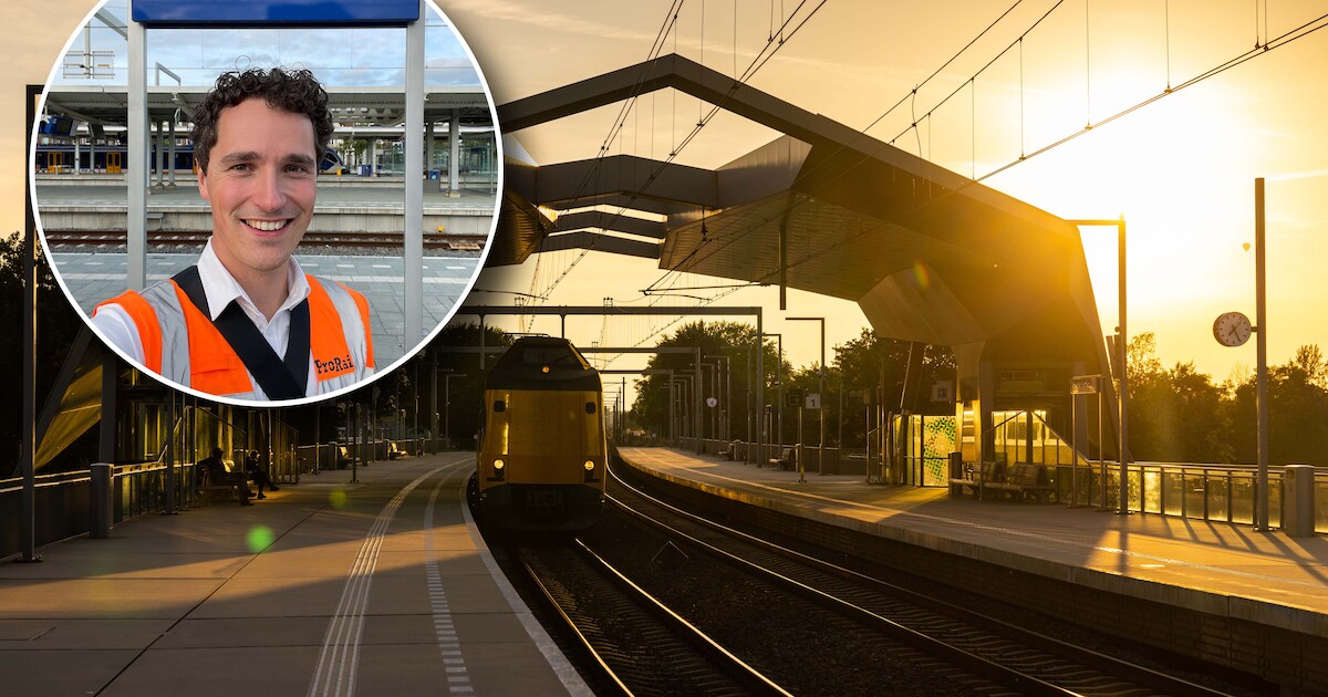 Stefan Verkerk uit Wezep fotografeerde in 17 dagen alle stations van ...