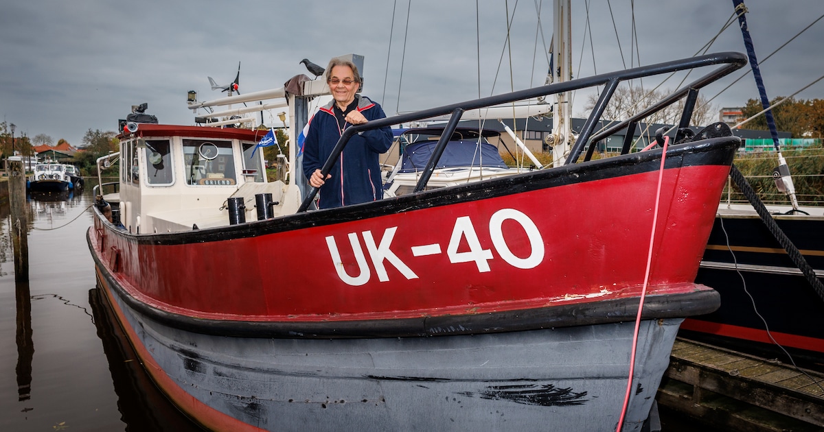 Joop (75) verkoopt voormalige garnalenkotter UK 40: ‘Na 28 jaar weer ...
