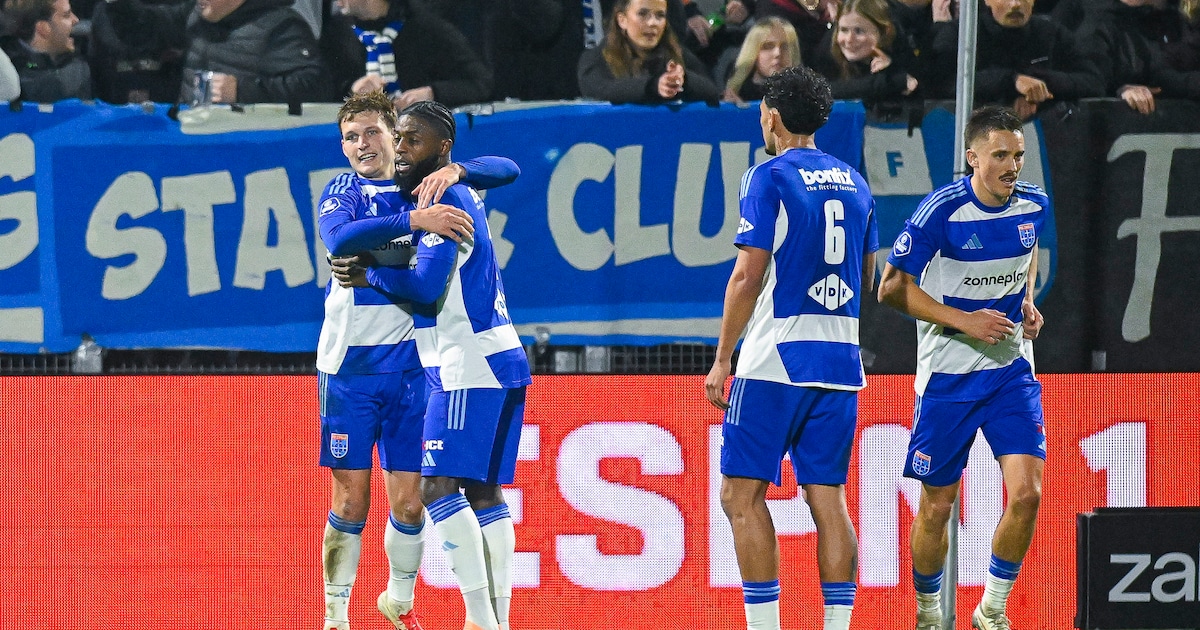 PEC Zwolle begint weekend goed met belangrijke zege op SC Heerenveen ...