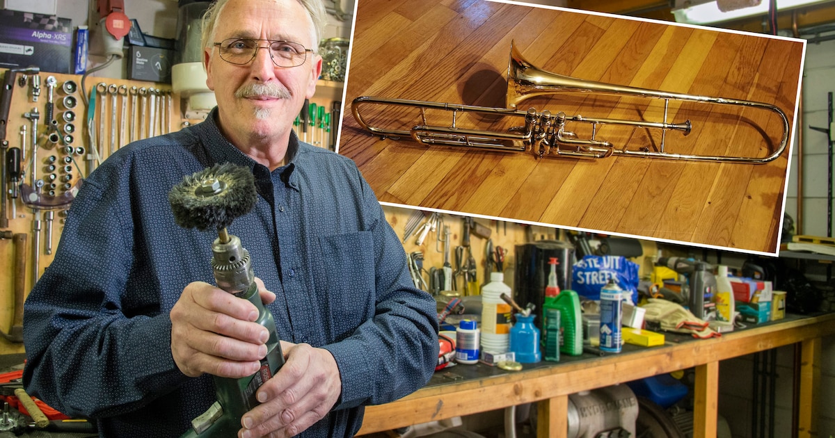 Hoe deze antieke trombone van Robert (61) in Australië terechtkwam: ‘Ik ...