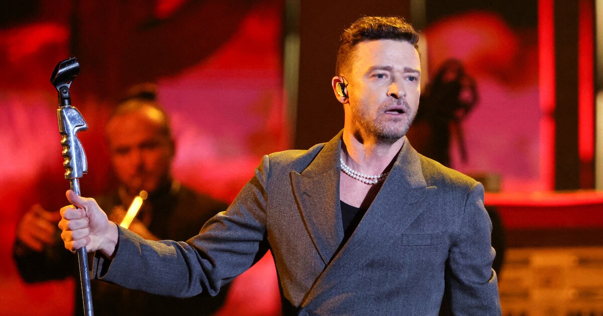 Justin Timberlake voor het eerst op podium sinds arrestatie: ‘Het was ...