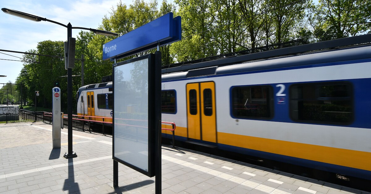 Verstandelijk gehandicapte inwoner Borne gewond bij incident op perron ...