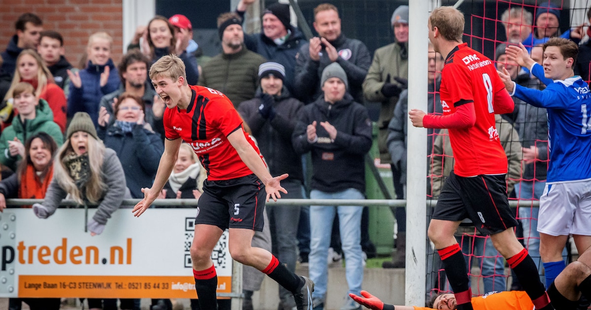 Steenwijkerwold en Wacker delen niet alleen de punten, maar ook de ...