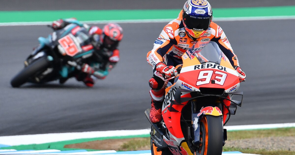 Marc Márquez is ook in Japan de snelste | Meer sport | destentor.nl