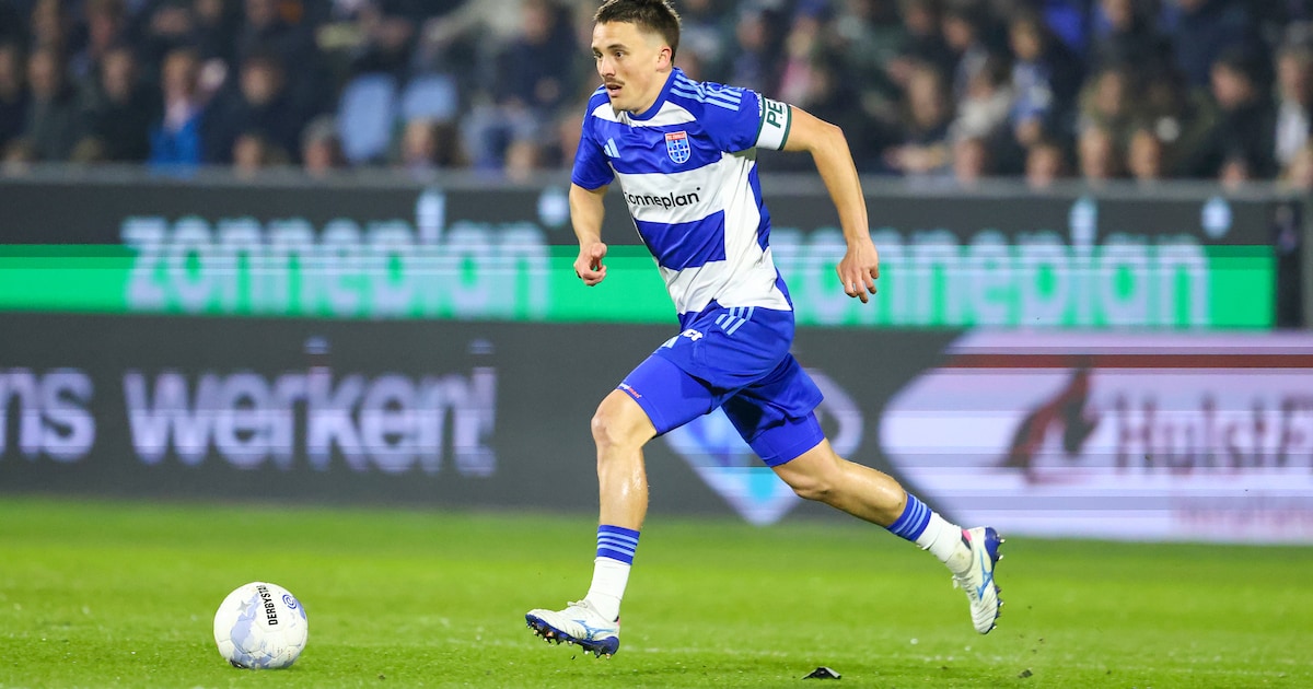 Deze middenvelder was volgens onze lezers de beste PEC Zwolle-speler ...