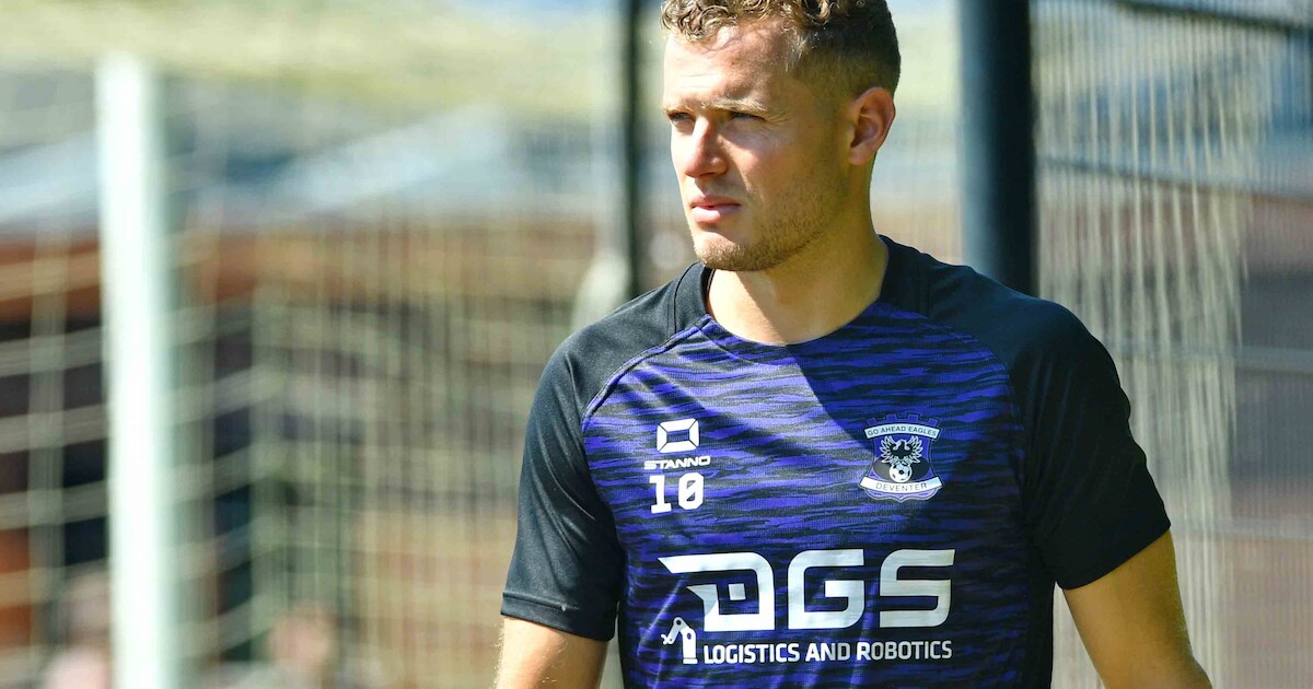 Philippe Rommens staat nog op het veld bij Go Ahead Eagles, maar blijft ...