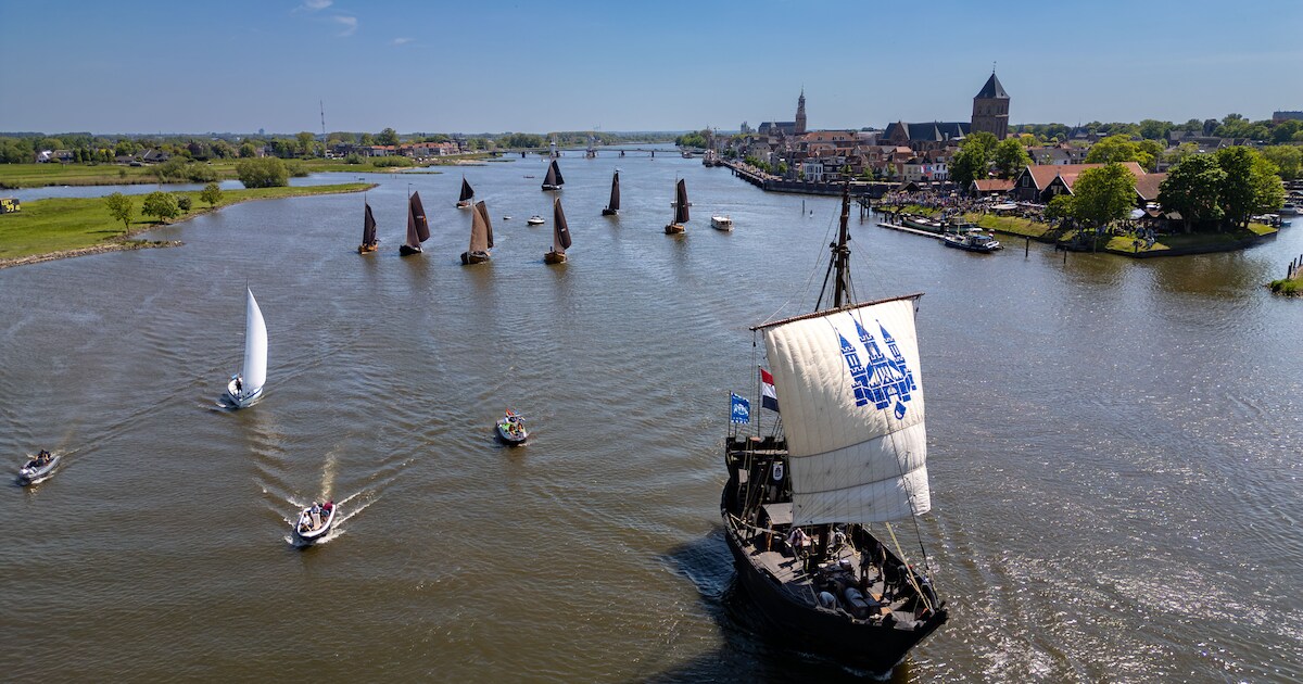 Tegenwind gooit roet in het eten voor Kamper Kogge: ‘Zonde, maar ook ...