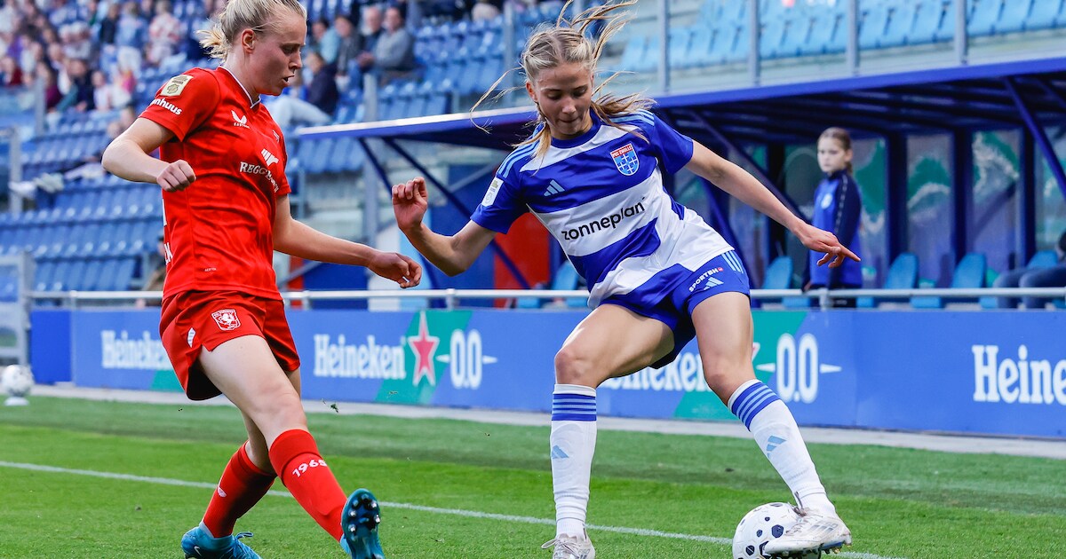 Zwolse Leonie Vliek speelt met FC Twente tegen Real Madrid en Arsenal ...