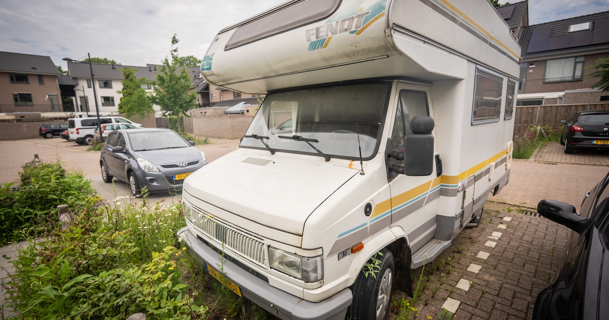 Ergernis om camper die al drie jaar op parkeerplek staat, buurtbewoner ...