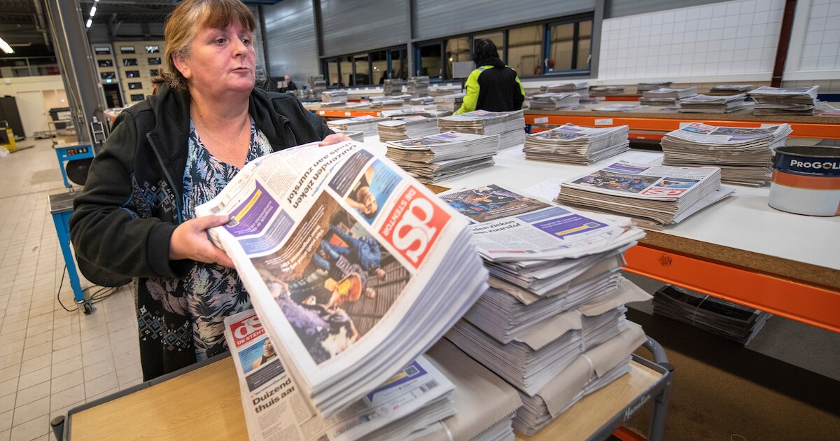 Let op! Onze krant is morgen extra dik, maar daardoor misschien wel wat ...
