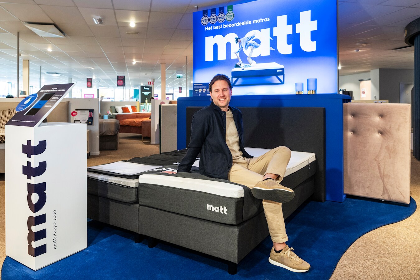 Als kind verkocht hij knikkers, nu 100.000 matrassen per jaar: hoe Joep ...