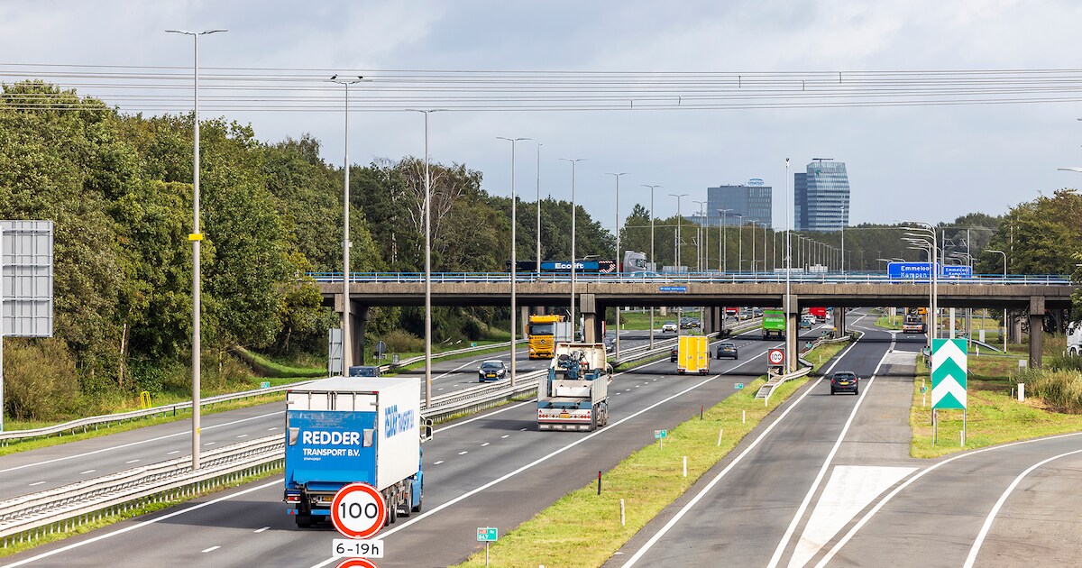 Opgelet: omleiding rond knooppunt Hattemerbroek, vanwege afronden werk ...