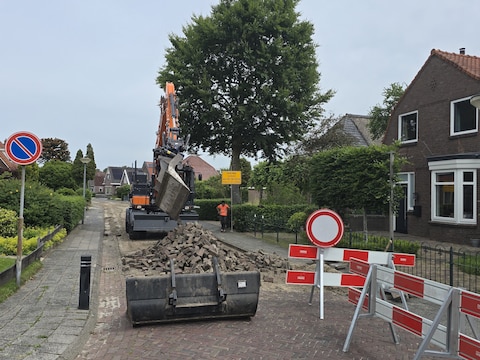 Werkzaamheden aan Bergweg en Tussenweg in Tuk van start | Regio | De ...
