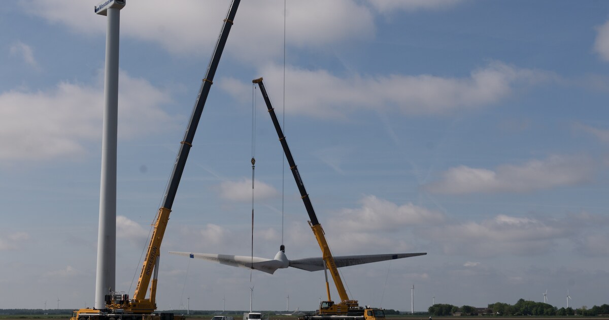 Bouw grootste windpark van Nederland in Zeewolde gaat van start ...
