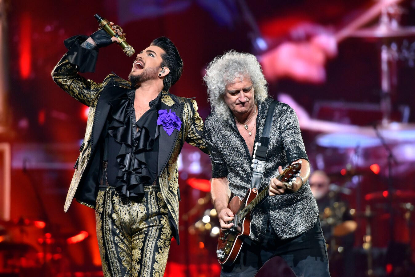 Queen werkt aan nieuw repertoire met Adam Lambert als frontman | Foto ...
