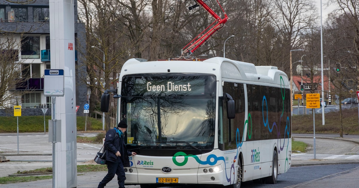 Verwarming elektrische bussen valt uit, Keolis zet dieselbussen in ...