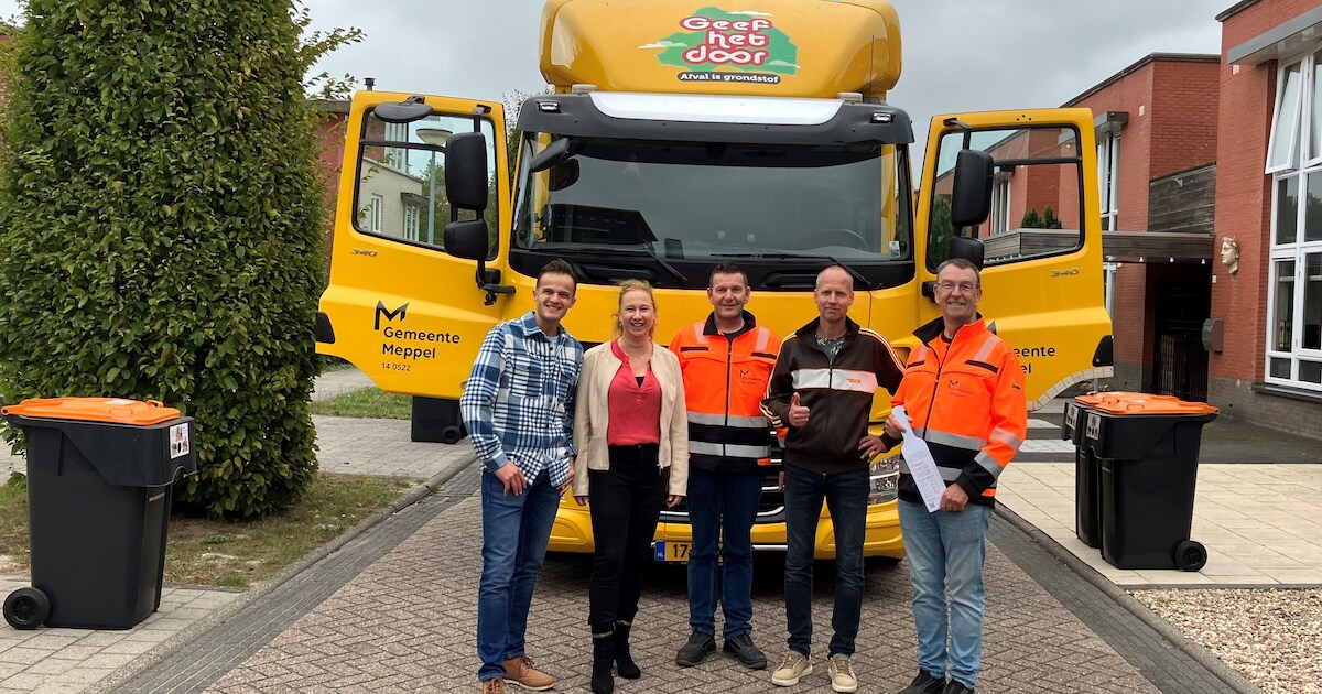 Bekende tv-figuur helpt om beter afval te scheiden in Meppel: ‘PMD wat ...