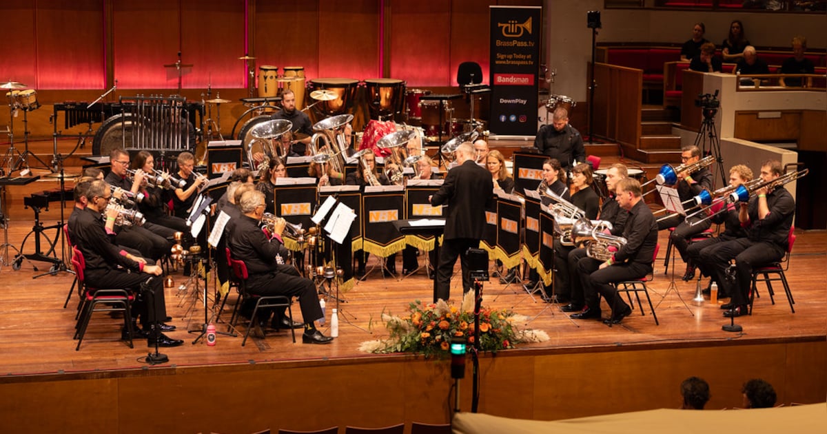 Brassband Excelsior uit Zalk kampioen in eerste divisie op NK | Regio ...