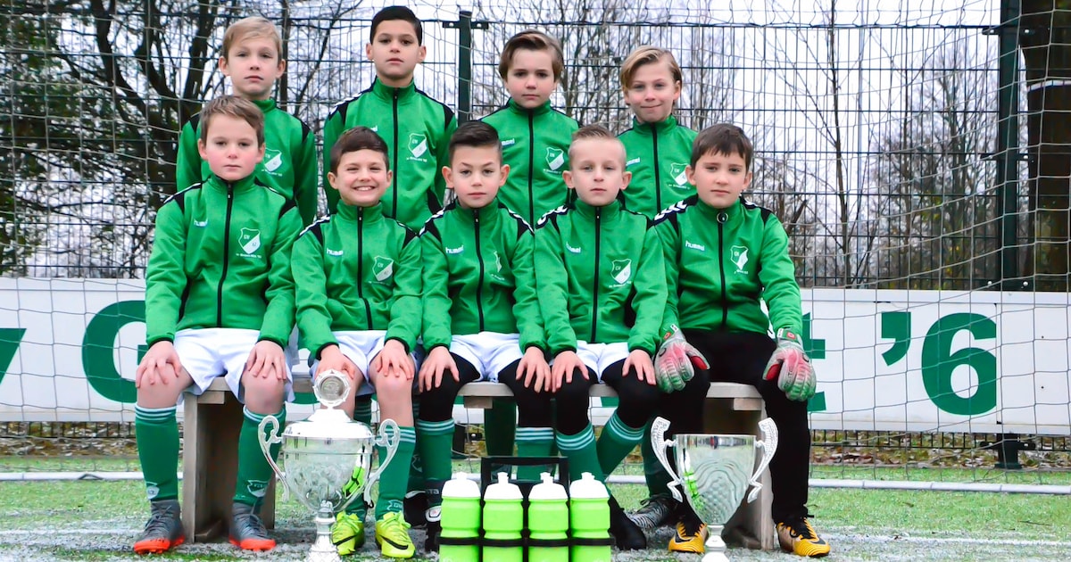 Pupillen van Groen Wit '62 uit Apeldoorn weren zich kranig op ...