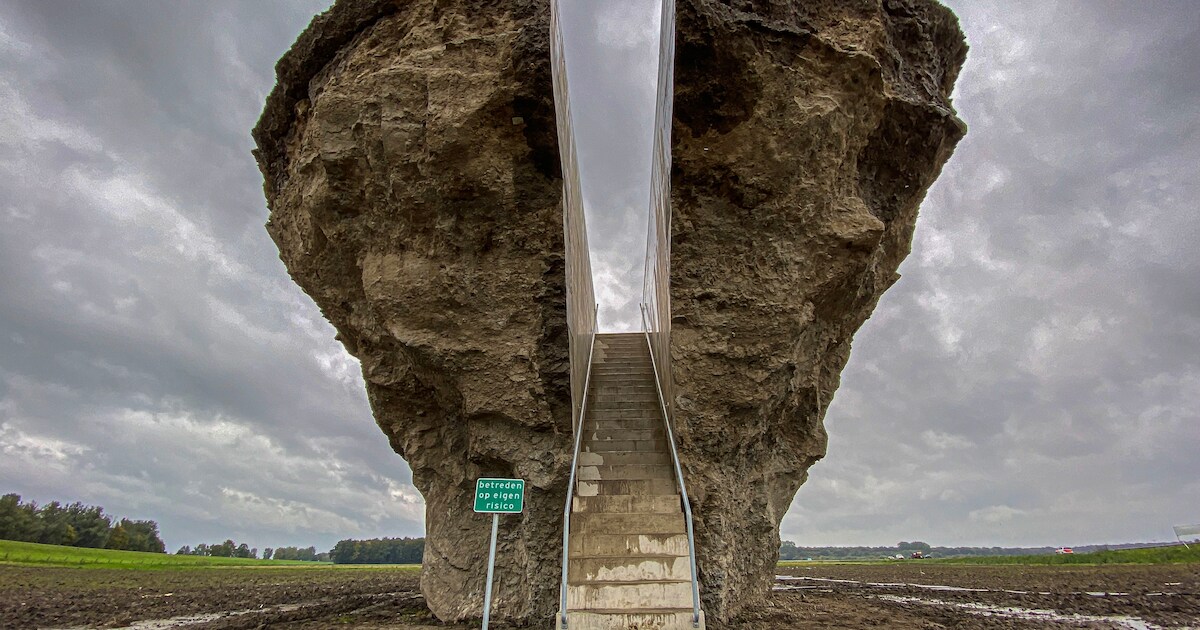 Bob Gramsma trots op eerste landschapskunstwerk in Dronten: ‘Benieuwd ...