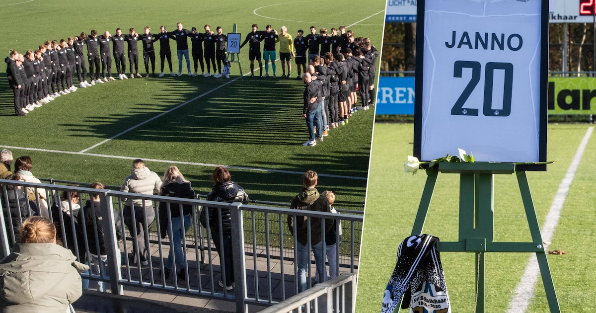 Teamgenoten nemen afscheid van verongelukte Janno (20): ‘Er was totale ...