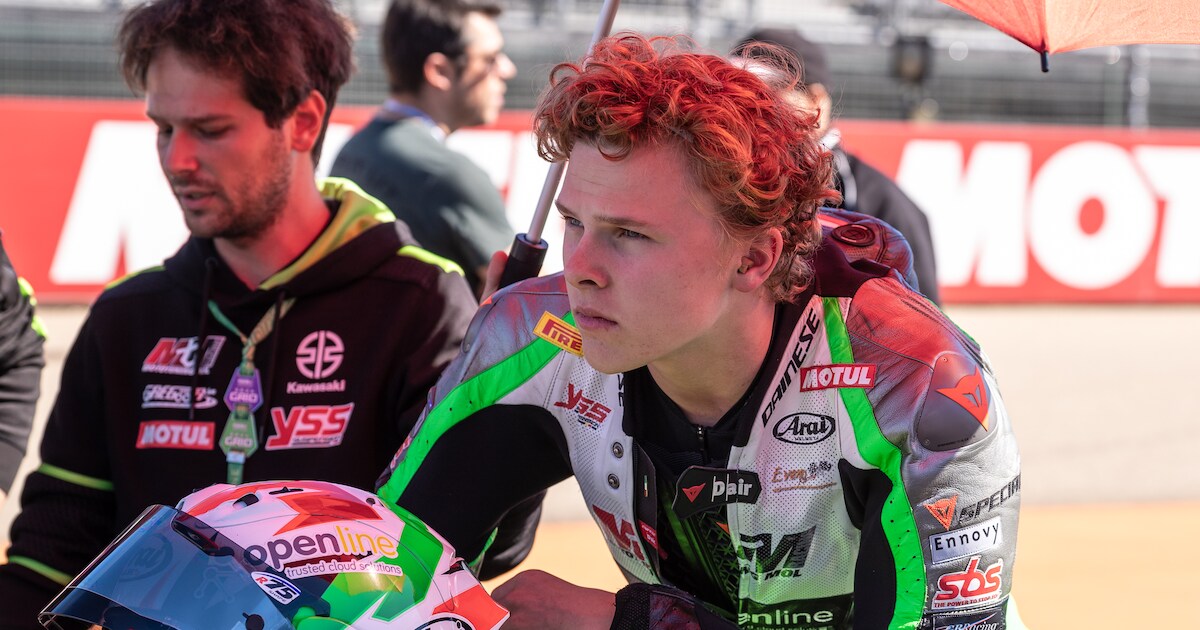 Wereldtitel blijft voor motorcoureur Loris Veneman buiten bereik ...