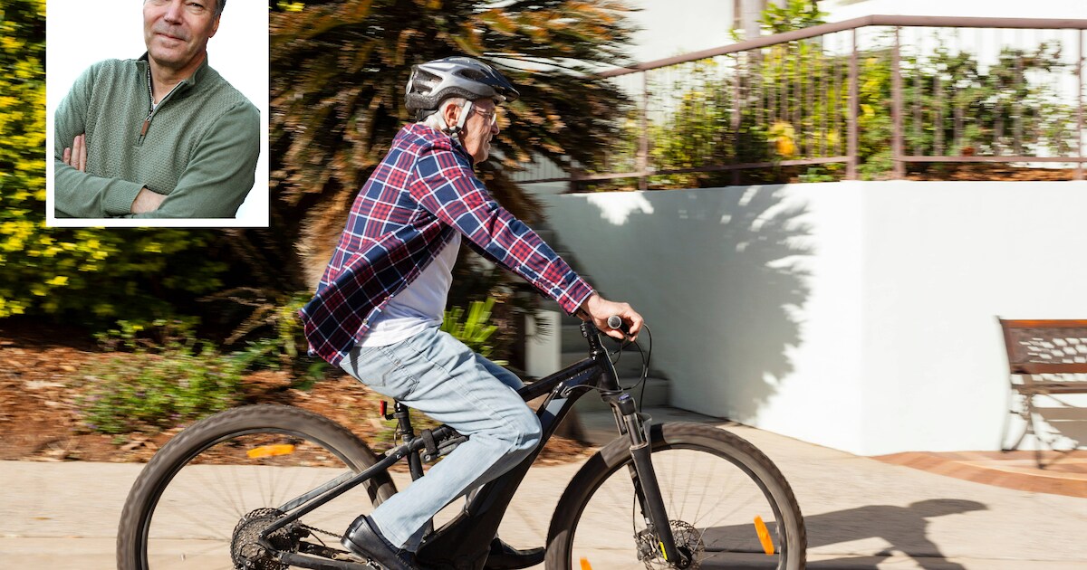 Boomer op een e-bike: je zou er maar een zijn | Hengelo | De Stentor.nl