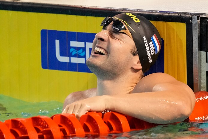 Arno Kamminga pakt eerste goud voor Nederland op EK kortebaan in ...