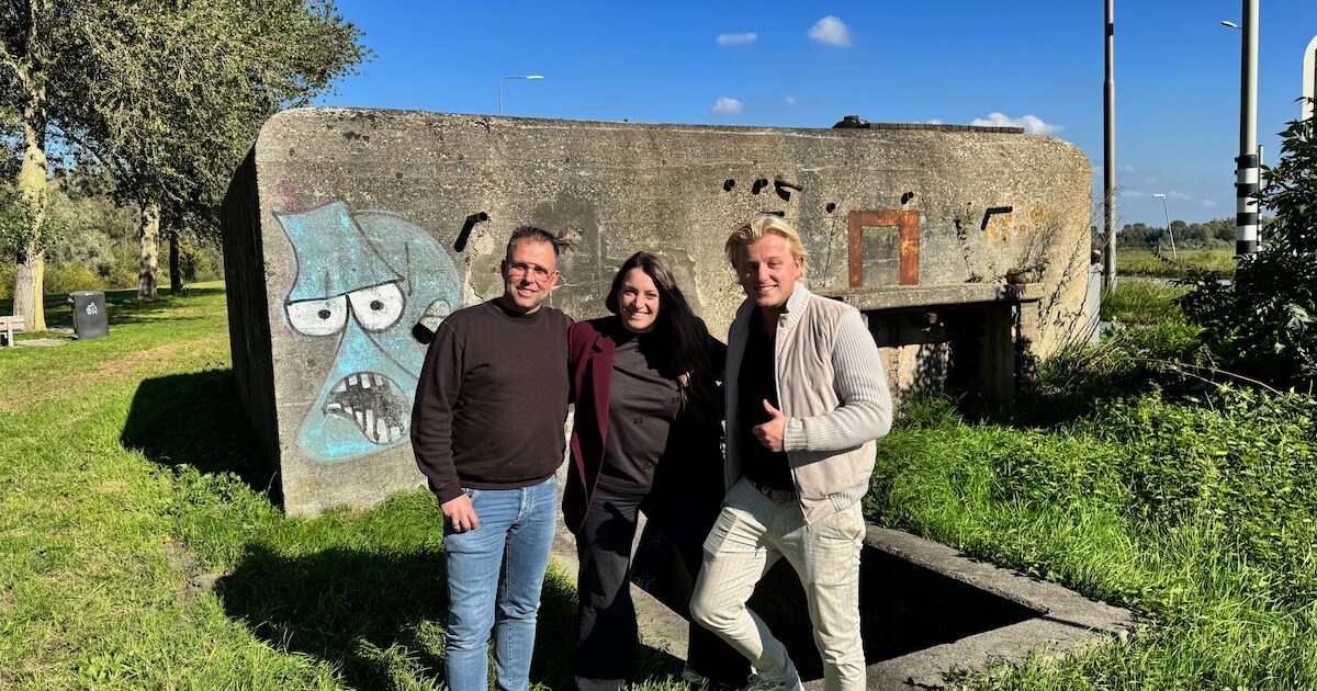 Ze kwamen als verliefd stel altijd langs deze bunker, nu kopen Jamila ...