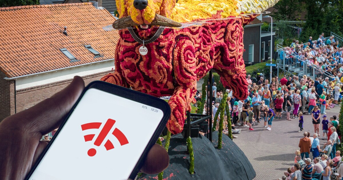 Mobiele bereik blijft een probleem tijdens bloemencorso: ‘Wat als mijn ...