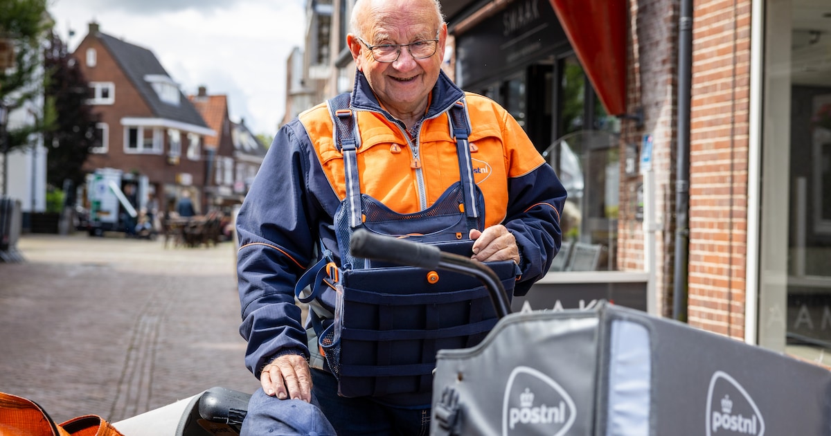 Zelfs na hartstilstand is postbode Jan (80) niet te stoppen: ‘Lag samen ...