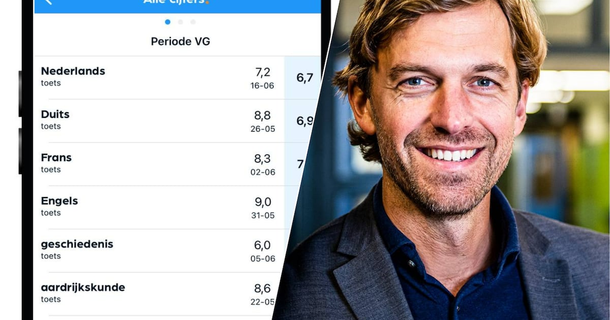 School pakt cijferstress leerlingen door Magister aan: ‘Gezondere ...