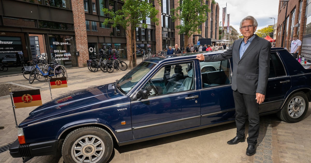 Volvo-fan Hendrik heeft oude limousine van DDR-leider Honecker: ‘Zat ...