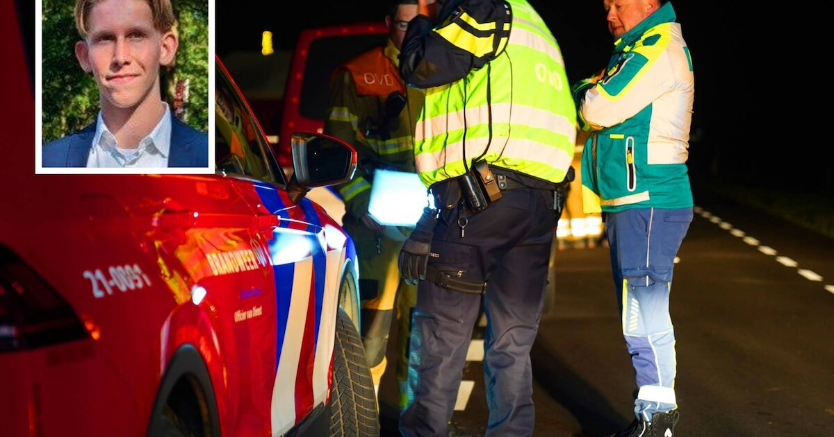 Lars (18) overlijdt als hij na een feest naar huis fietst en vervolgens ...