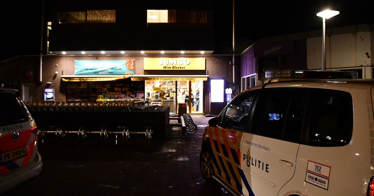 Gewapende overval op Jumbo in Dronten-Zuid, dader voortvluchtig ...