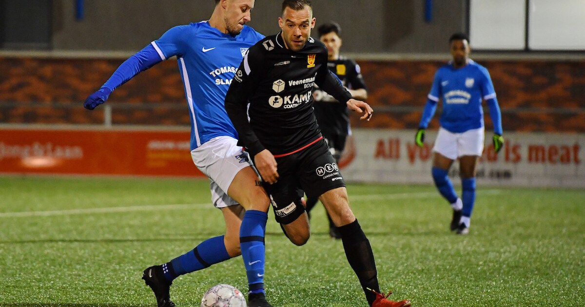 Een prachtig debuut voor SDC Putten-doelman De Graaf, maar toen begon ...