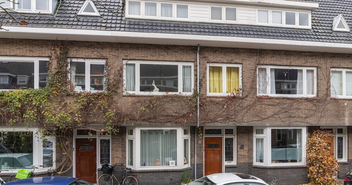 Bizar: ook in Utrecht staat nu een rijtjeshuis te koop voor meer dan 1 ...