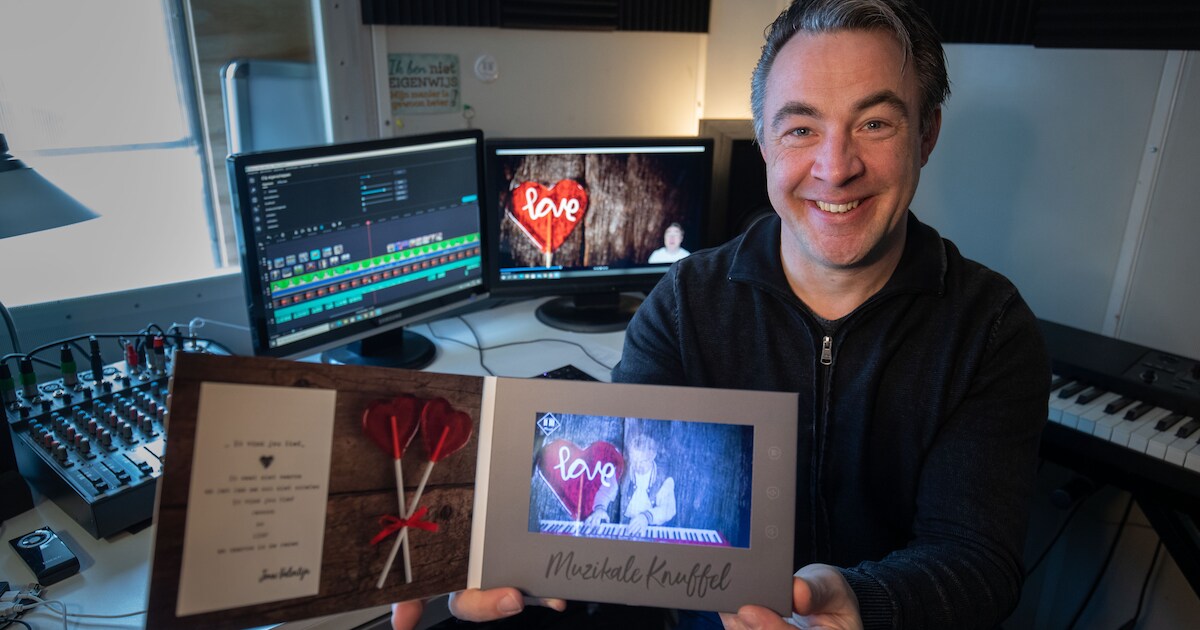 Zwolse muzikant Hans Jansen maakt muzikale knuffels voor je Valentijn ...