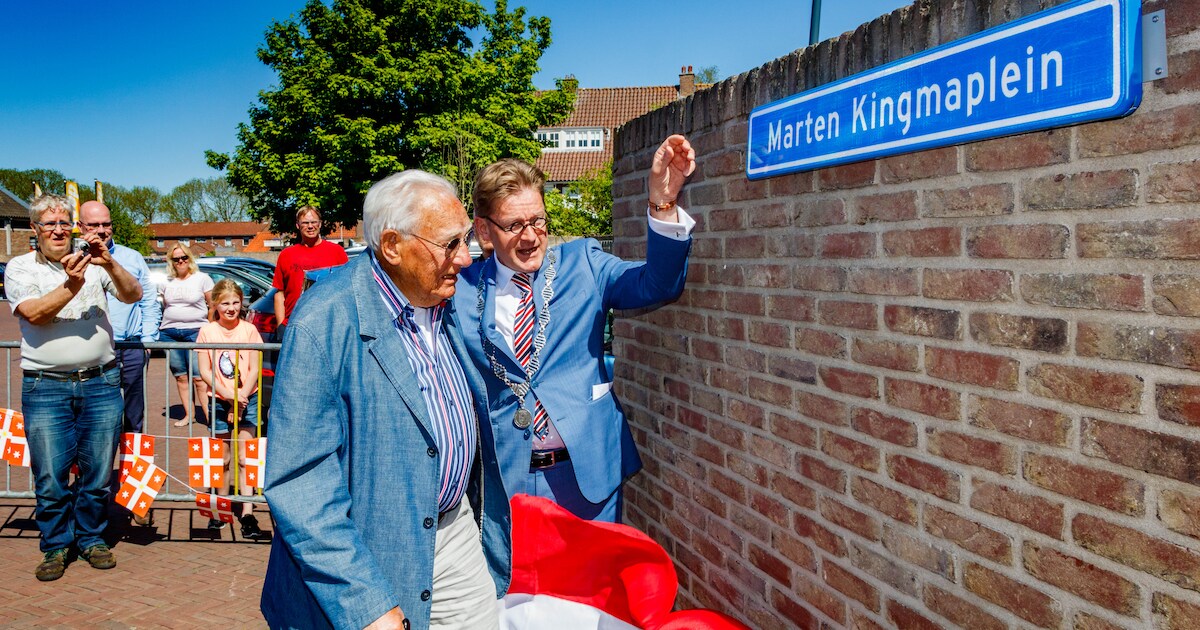 Marten Kingmaplein baken voor een Vollenhover stadsheld ...