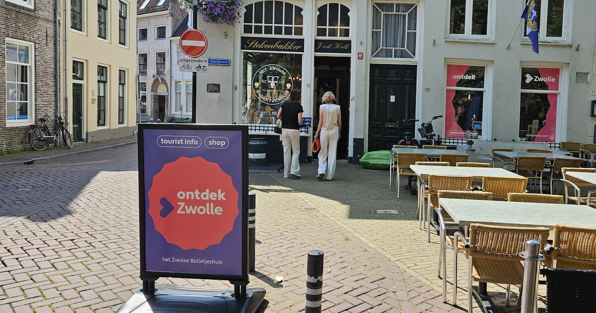 Toeristische informatiepunten in Zwolle voorzien van een nieuwe look ...