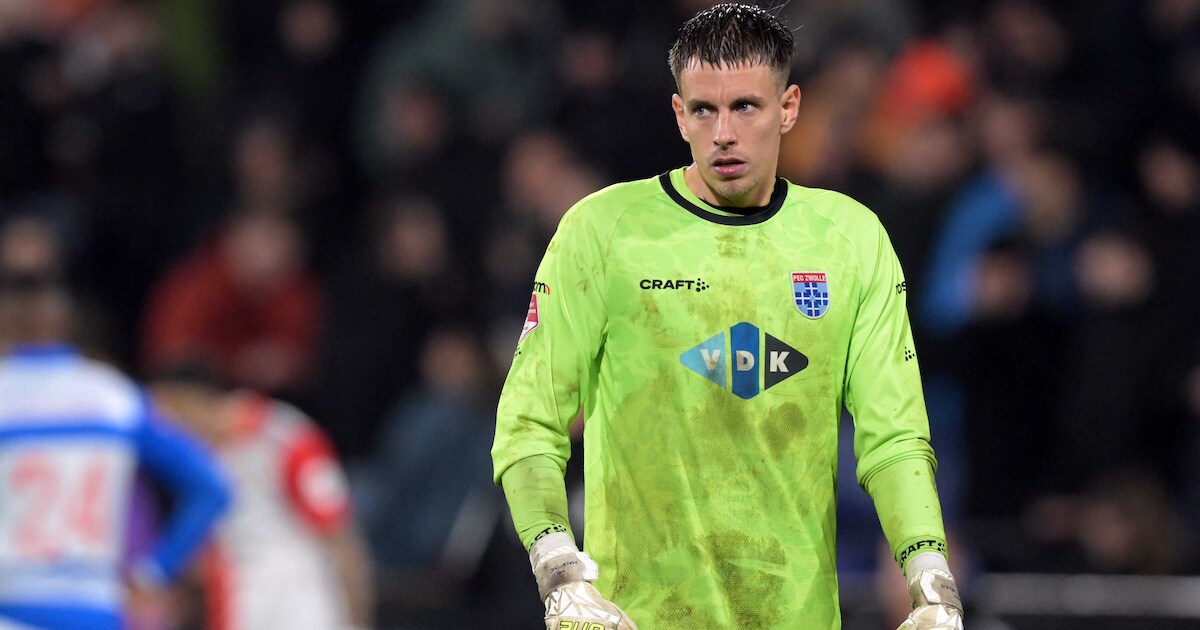 Bekerkeeper Hauptmeijer is sta-in-de-weg, maar gaat ook de fout in ...