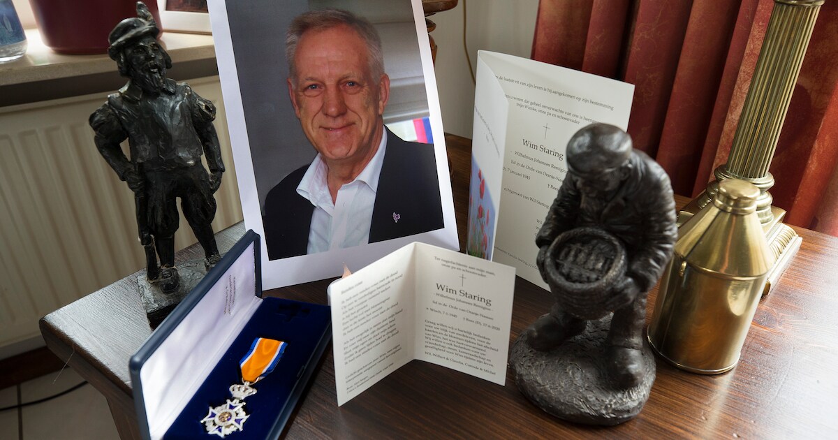 Wim (75) verongelukt twee weken voor lintjesuitreiking: ‘Hij werd ...