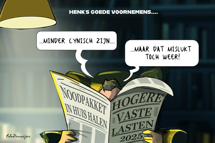 CARTOON | Dat doet de deur dicht | Opinie | destentor.nl