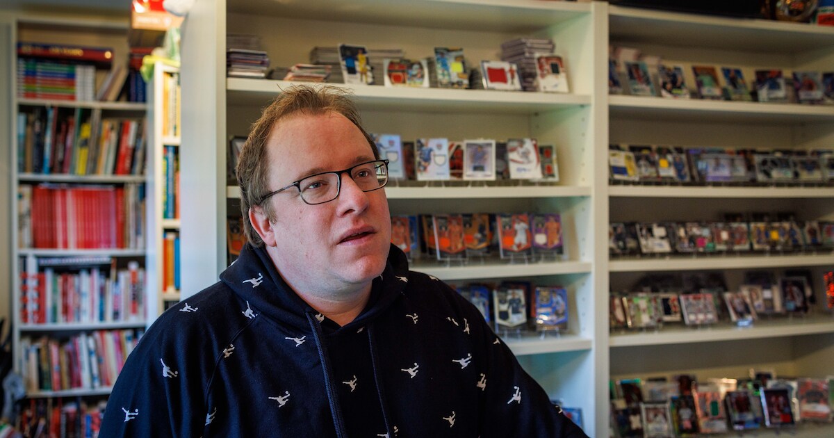 Zevenduizend voetbalboeken op de plank: 'Maar met vrouw afgesproken dat ...