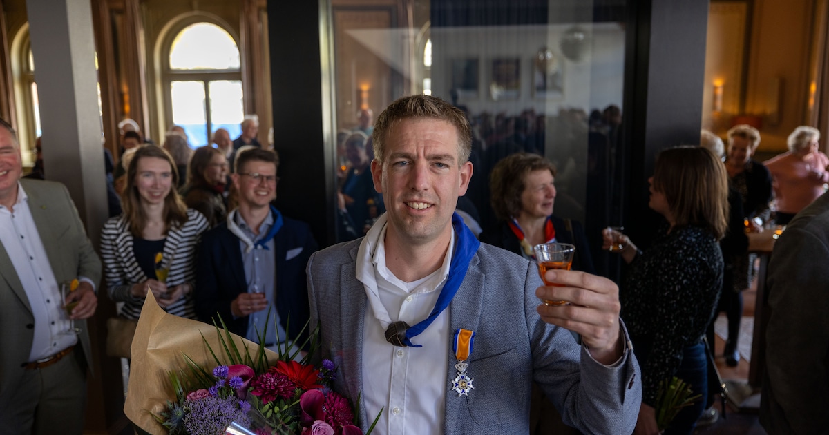 Eelco Last is de jongste ontvanger van een lintje in Kampen: ‘Ik vind ...