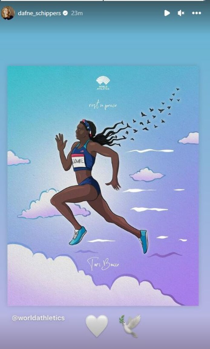 Atletiekwereld in shock: Tori Bowie (32), voormalig concurrente Dafne Schippers, overleden ...