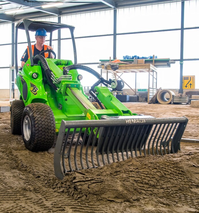SOMA College Harderwijk: wegenbouwers wekken straks op de bouwplaats ...