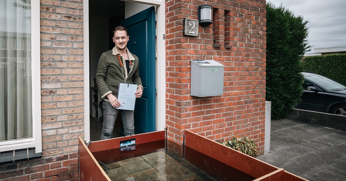 Door dit bouwwerkje van timmerman Biem (34) hou je het binnen ...