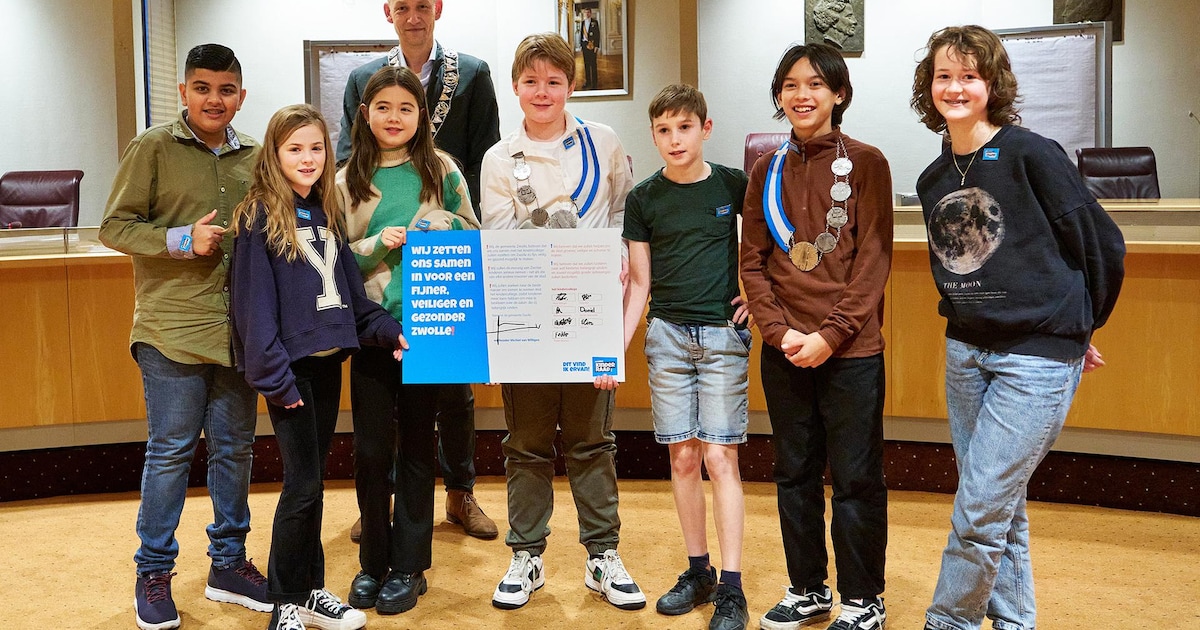 Nieuw kindercollege zet zich in voor zaken die Zwolse jeugd belangrijk ...
