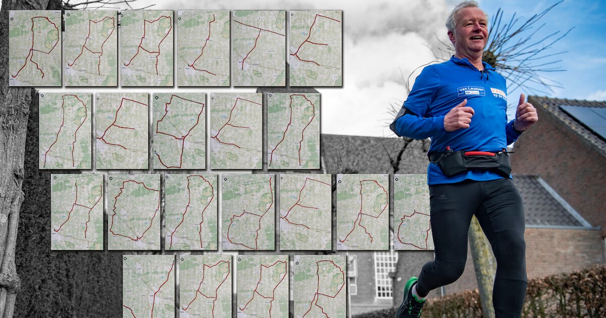 Met 22ste marathon in ruim een jaar heeft Hans (59) uit Raalte laatste ...